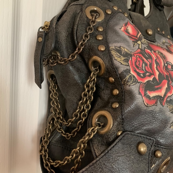 Isabella Fiore | Bags | Isabella Fiore Heart Tattoo Purse | Poshmark